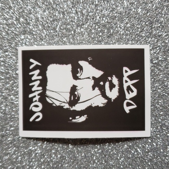 Celebrities | Design | Johnny Depp Actor Waterproof Sticker Photo ...